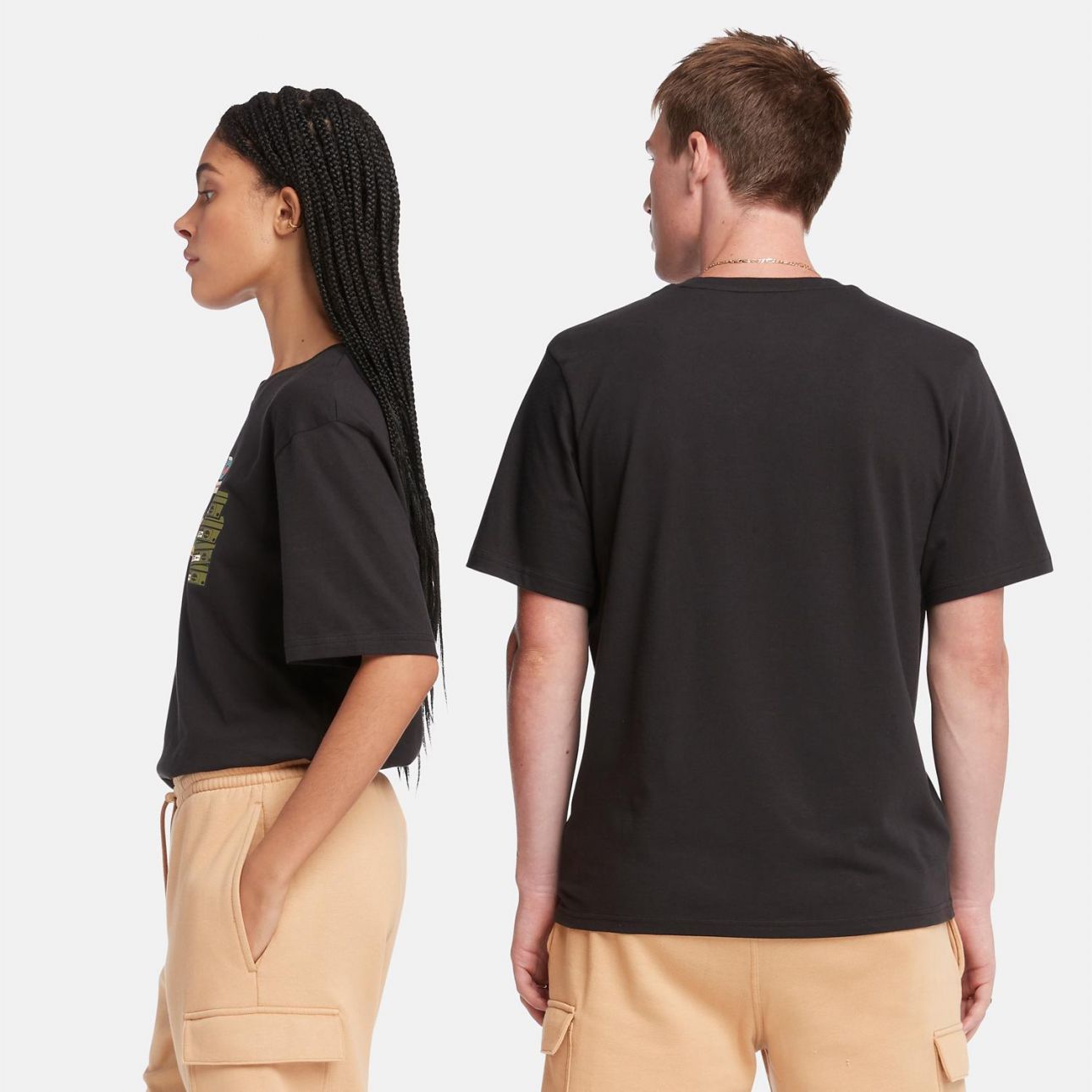 טי שירט עם הדפס Timberland יוניסקס | Timberland